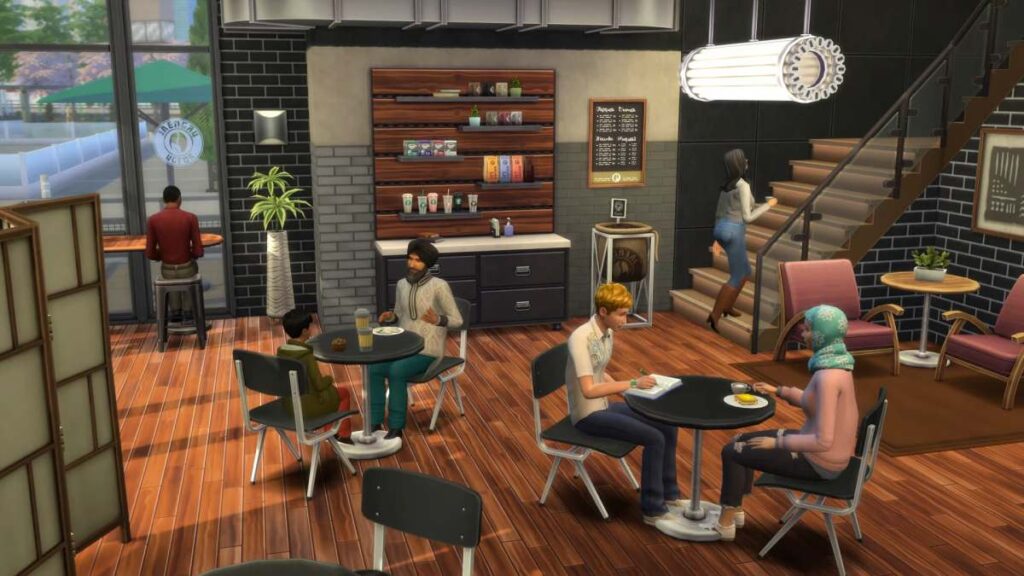 The Sims 4 Cafeteria Rise&Grind Coleção de Objetos Disponível ...
